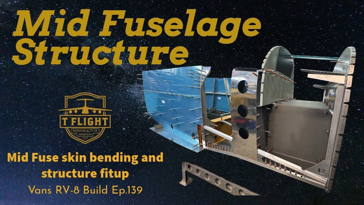 RV-8 Build Series: Mid Fuselage Structure & Skin Prep | Ep. 139 - YouTube