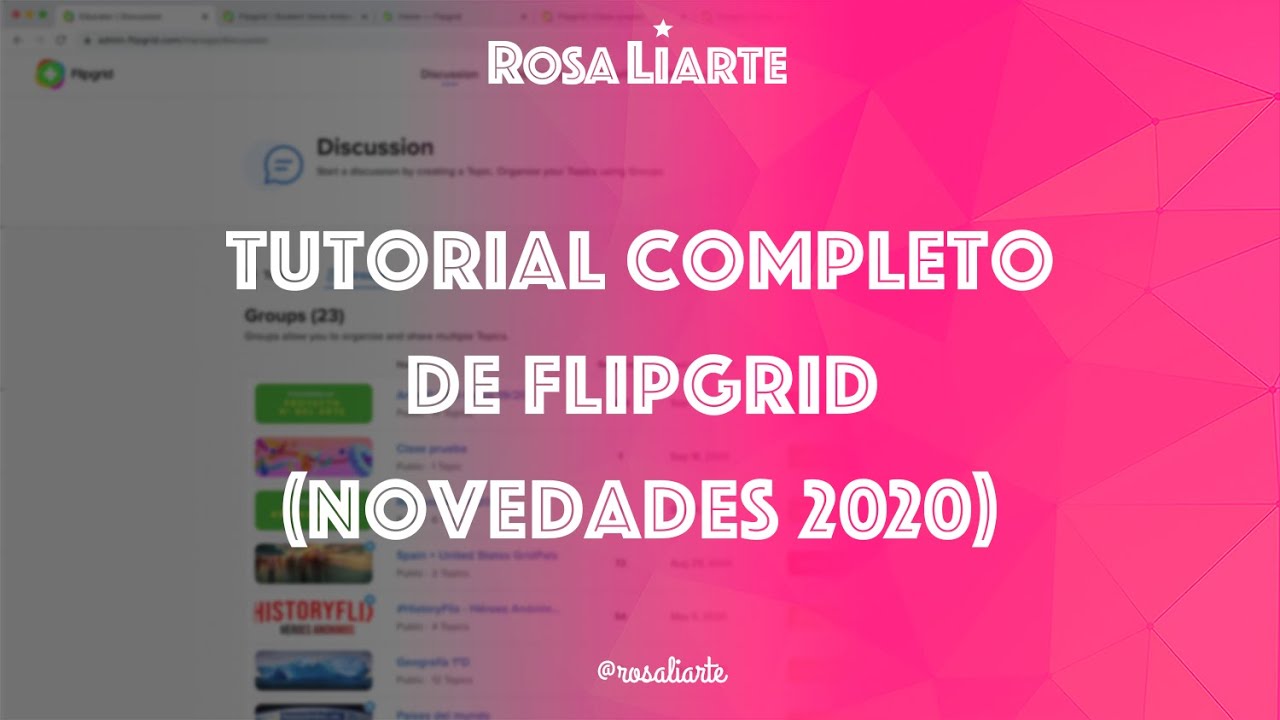 Tutorial completo de Flipgrid + Novedades 2020 - YouTube