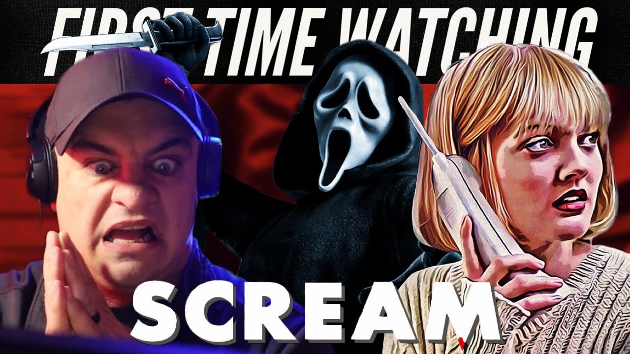 SCREAM (1996) This is a terrifying opening scene!! *First Time Watching ...