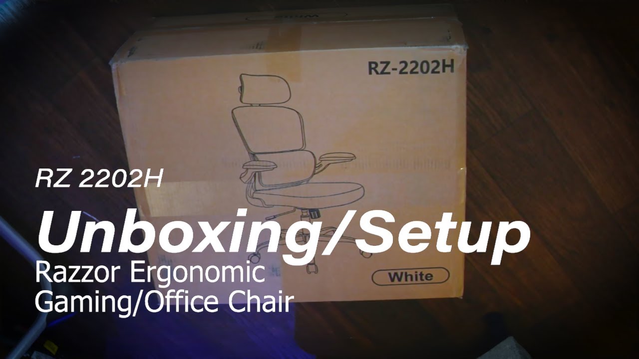 Unboxing Razzor Ergonomic Office/Gaming Chair - YouTube