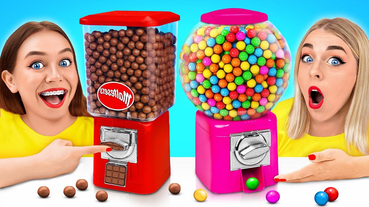 Bubble Gum vs Chocolate Food Challenge | Crazy Challenge by Multi DO ...