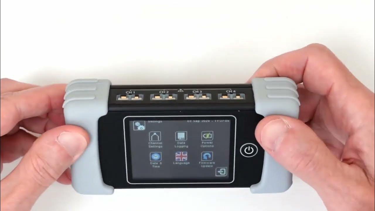 Excelog 6 - Six channel Thermocouple & RTD Data Logger - Introduction - YouTube