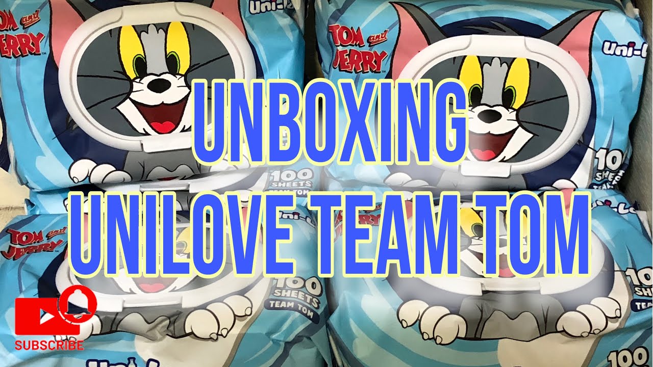 UNBOXING: UNILOVE 100 SHEETS WIPES LIMITED EDITION || TEAM TOM || ABBAS ...
