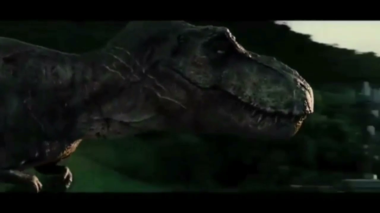 T-Rex final Roar/Ending scene | Jurassic world - YouTube
