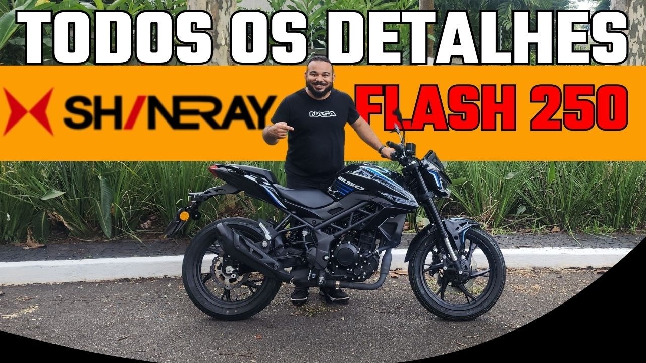SHINERAY FLASH 250: Todos os DETALHES e TESTE RIDE da 250F! VALE A PENA ...