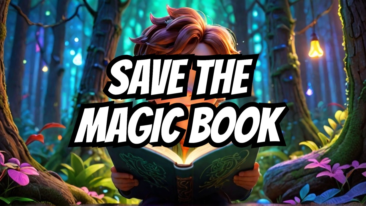 The Quest to Save the Magic Book: An Interactive Adventure for kids ...