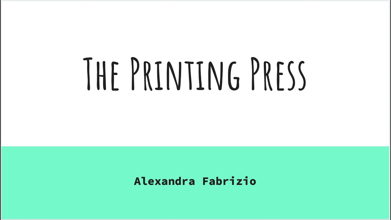 History Of The Printing Press And Where We Are Now YouTube history-of-the-printing-press-and-where-we-are-now-youtube
