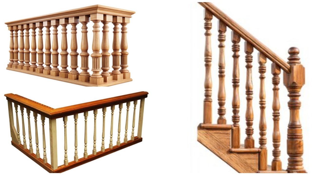 Best railing design for stairs | Wooden stair railing design | Wooden stair railing design ...