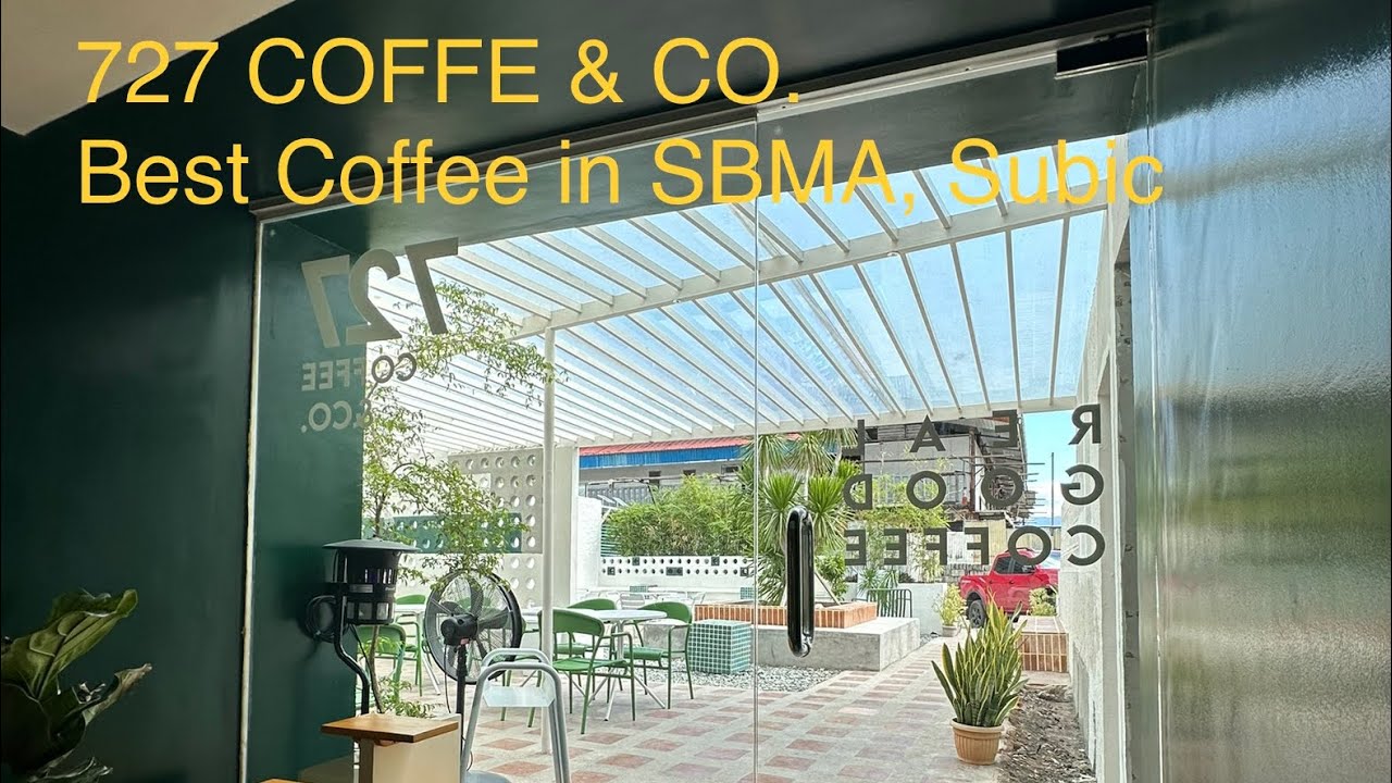727 Coffee & Co. ----- The Best Coffee Nook at SBMA, Subic - YouTube