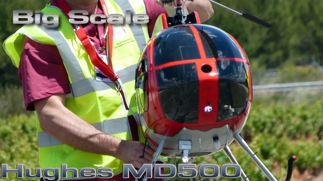 Big Scale Heli Hughes MD500 [HD] - YouTube