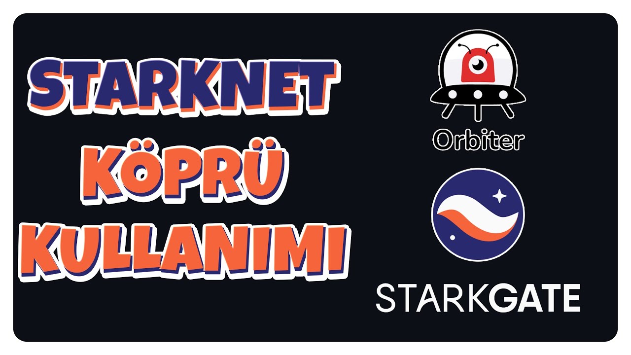 Starknet'e Para Aktarın - Starknet Köprü Kullanımı - Starkgate & Orbiter Kullanımı - YouTube