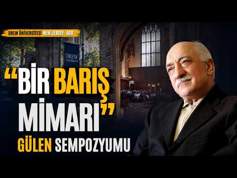 ÖZEL BÖLÜM | ''BİR BARIŞ MİMARI'' Gülen Sempozyumu | New Jersey- ABD | Kemal Gülen ile Yoldayız