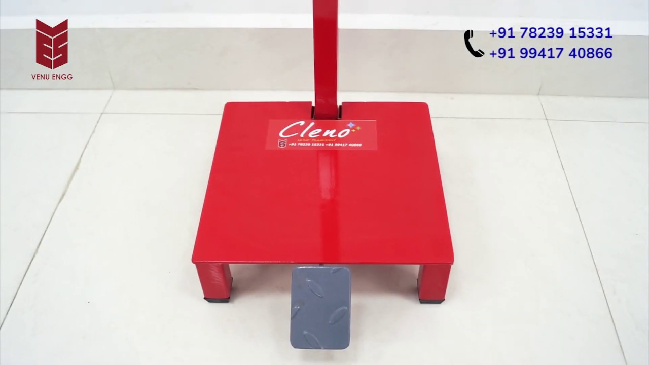 How to use - CLENO Handsfree Dispenser - YouTube