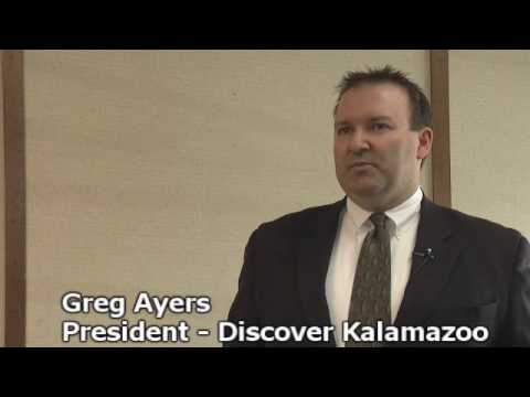 Greg Ayers Talks about Kalamazoo's Strong Points - YouTube