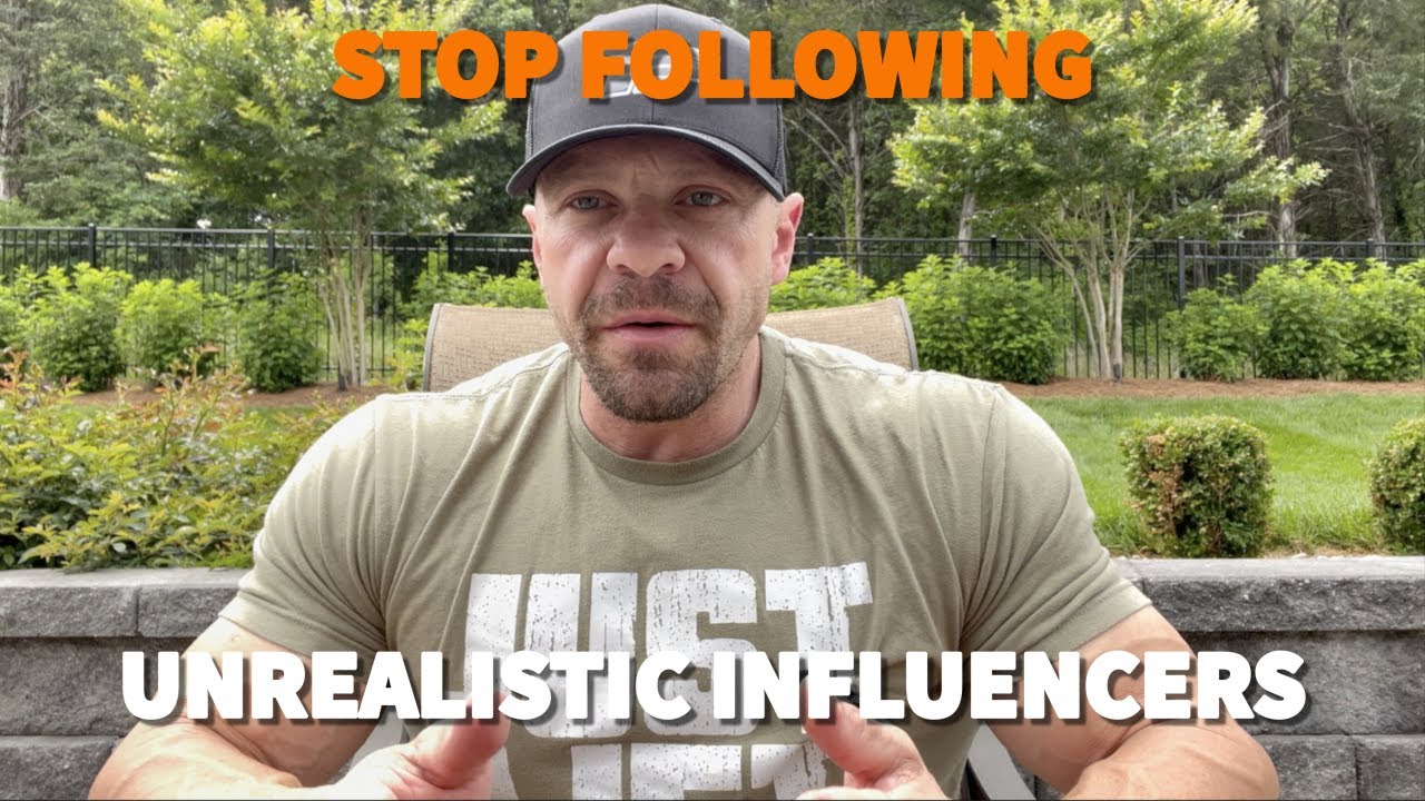 Stop Following Unrealistic Influencers - YouTube
