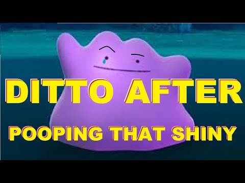 Ditto After Pooping Out That Shiny!