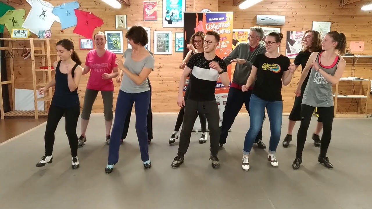 Démonstration de shim-sham avec l'association Prise de Step à Limoges - YouTube
