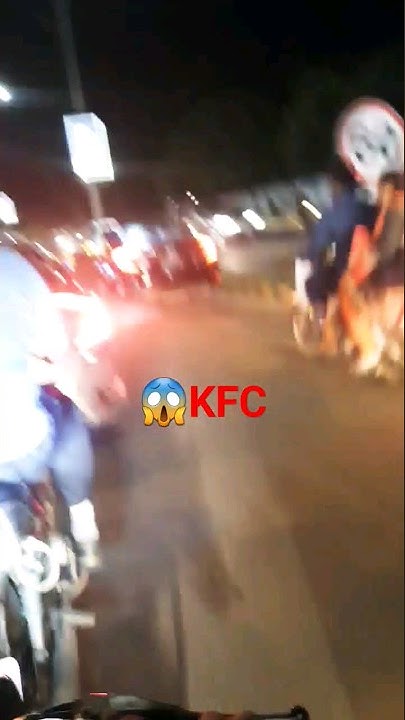 what happened at KFC? #hasnainashraf #bike #bullet #timelapse #rider #wildlens #vlog # ...