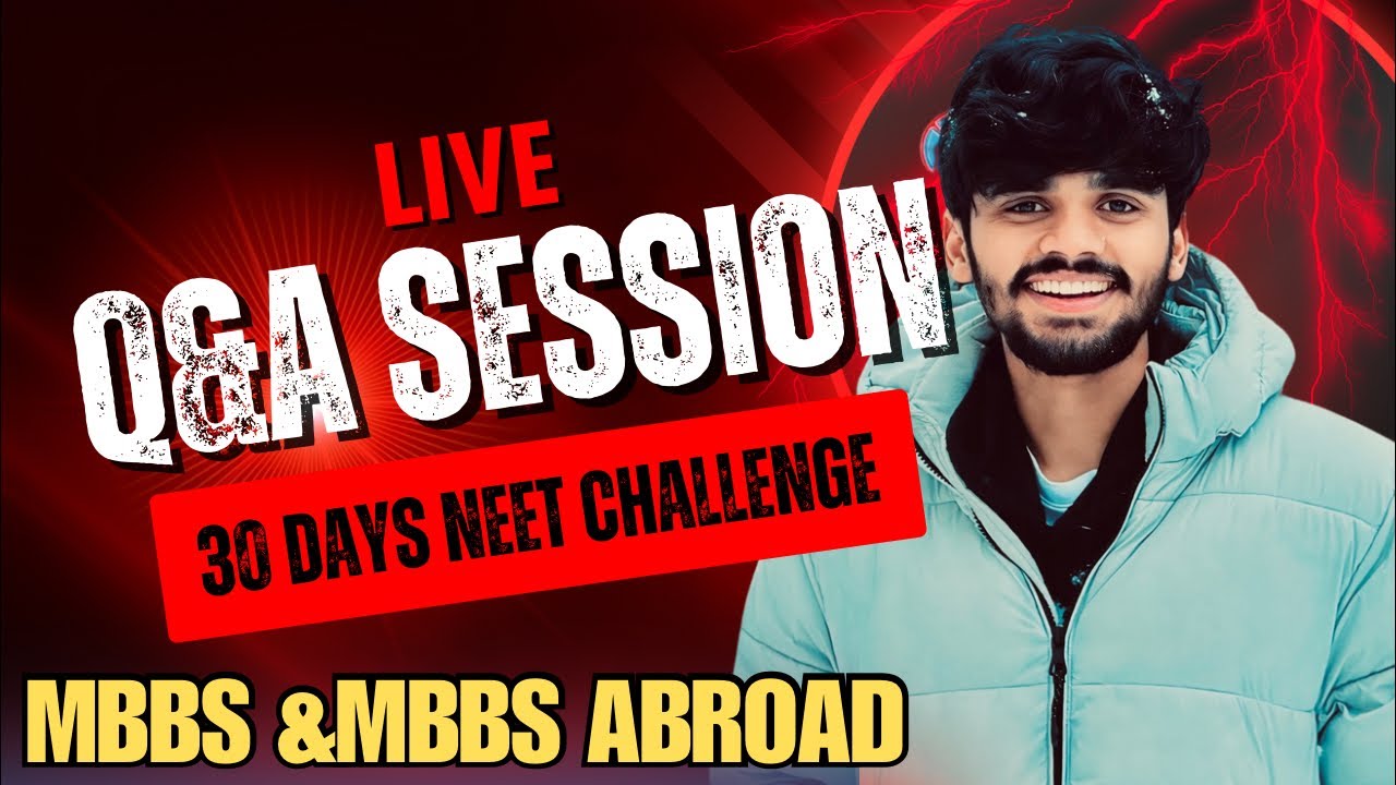 LIVE Q&A SESSION|Ask your Doubts| Neet 2025|Mbbs Abroad #livestream #livestudy #neet2025 - YouTube
