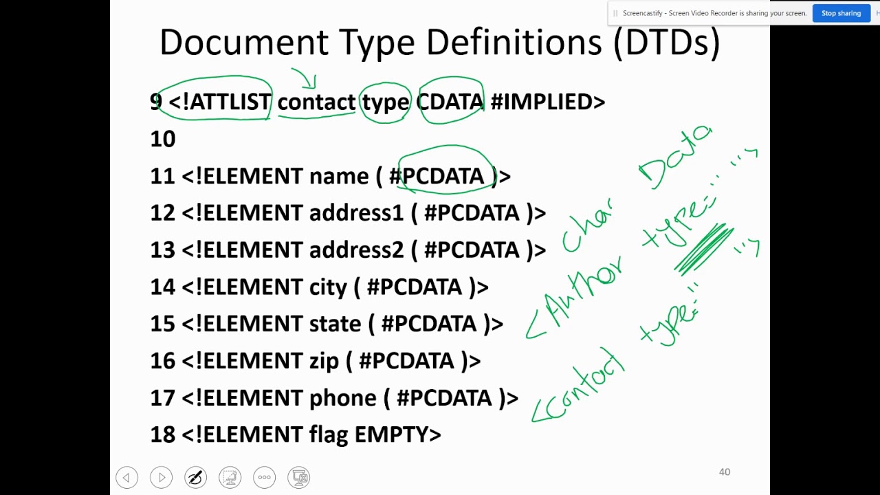 054 Understanding DTD and XSD - YouTube
