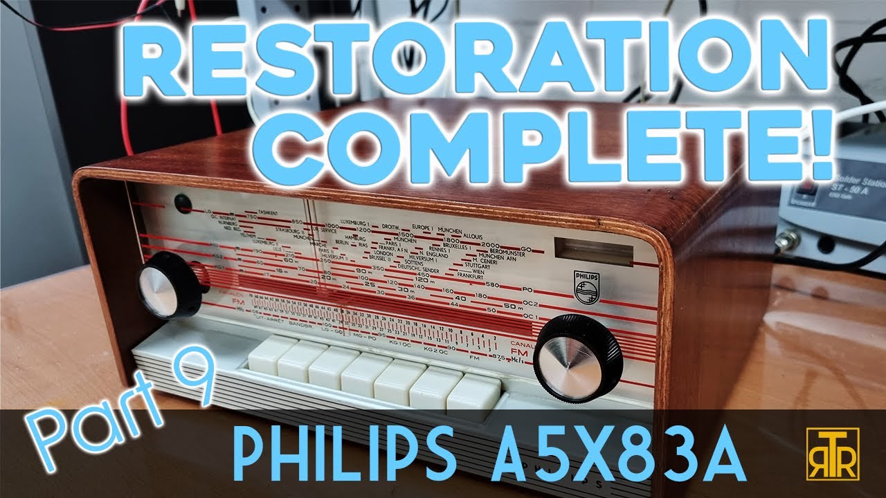 I finished restoring this 50s Philips tuner and it looks and sounds ...