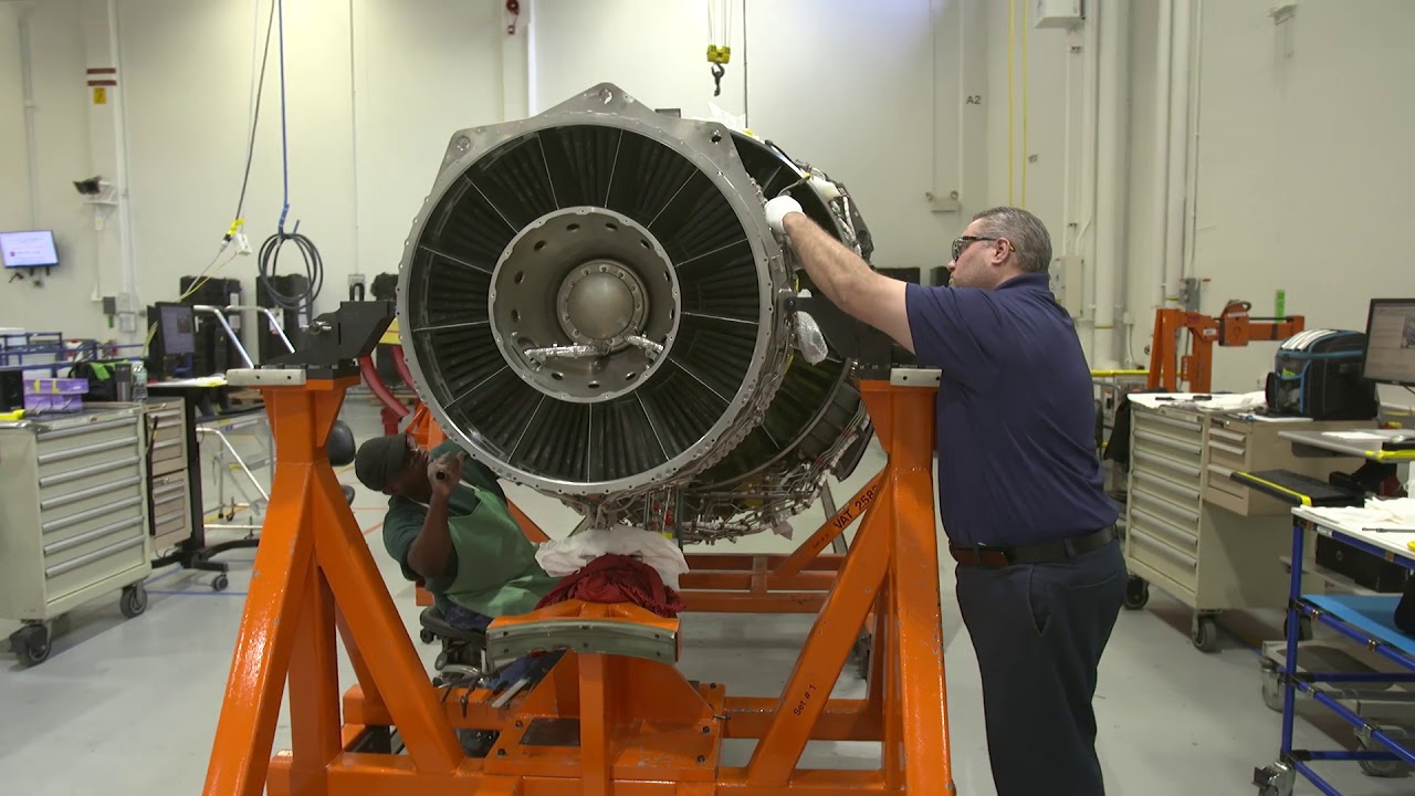 Pratt & Whitney Grows MRO Network Support for V2500 - YouTube