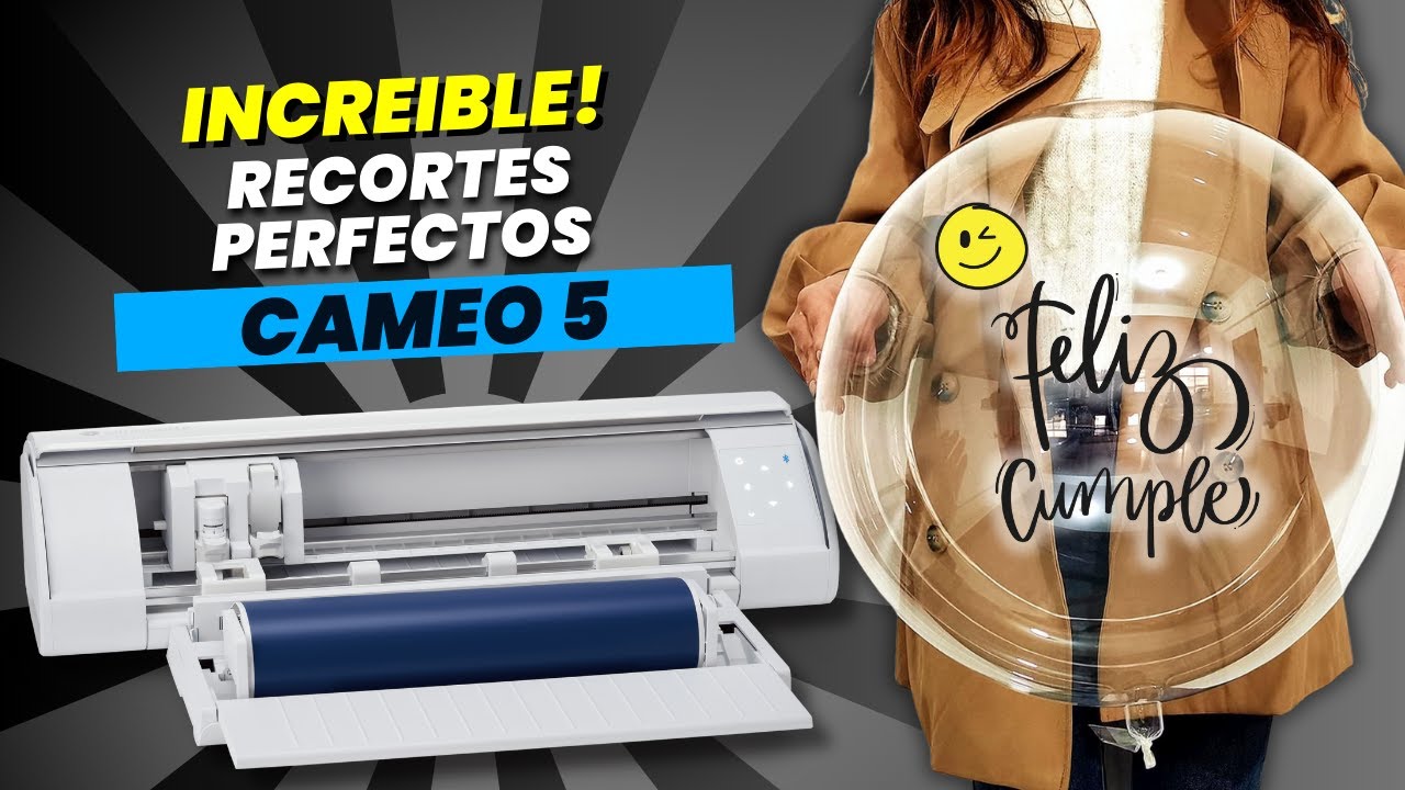 🔥 Increíble, así se personaliza TODO con el Plotter Cameo 5 🎨 ️ - YouTube