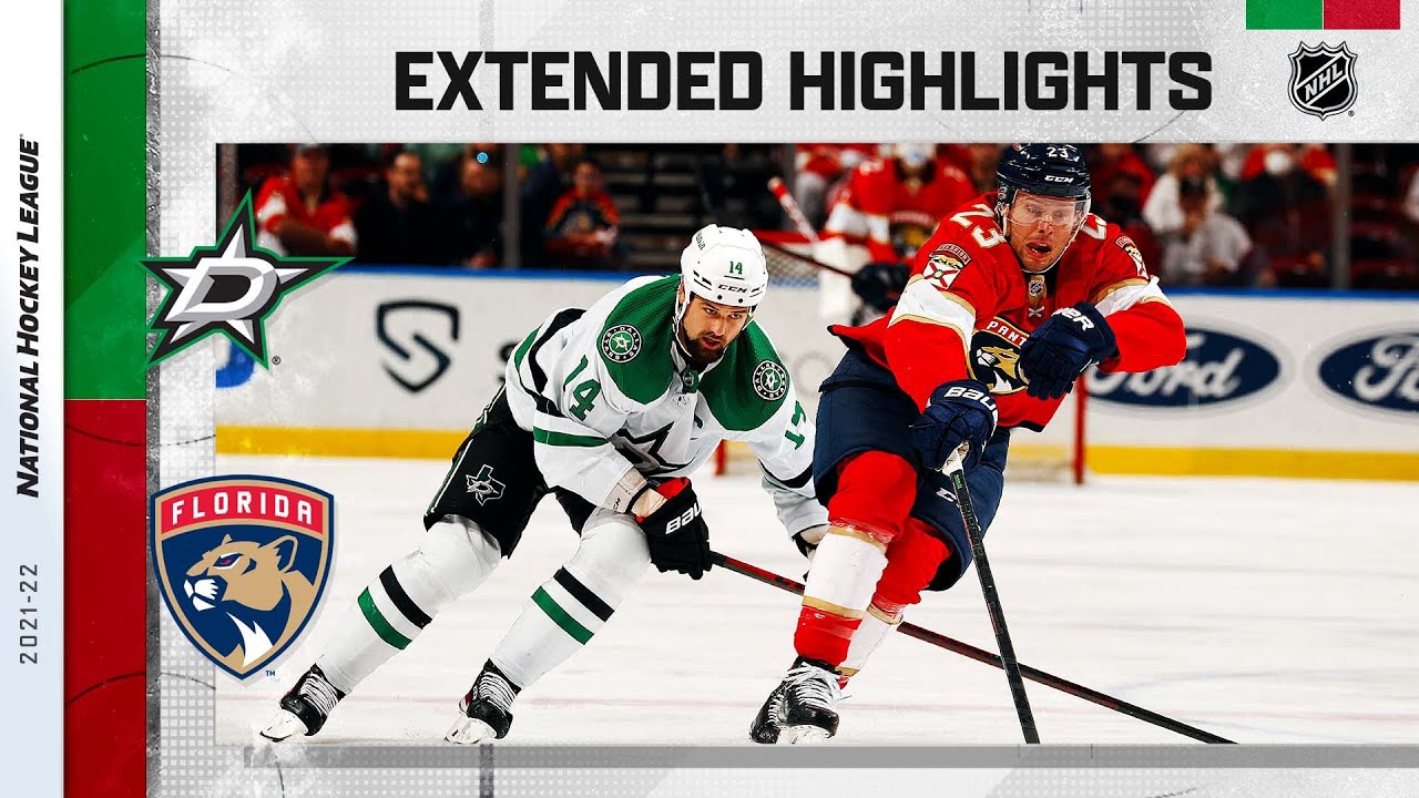 Dallas Stars vs Florida Panthers Jan 14, 2022 HIGHLIGHTS - YouTube