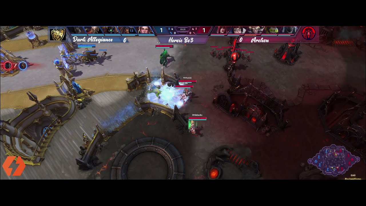 NGS Season 12 | Heroic Division Bo3 | Dark Allegiance v. Archon ...