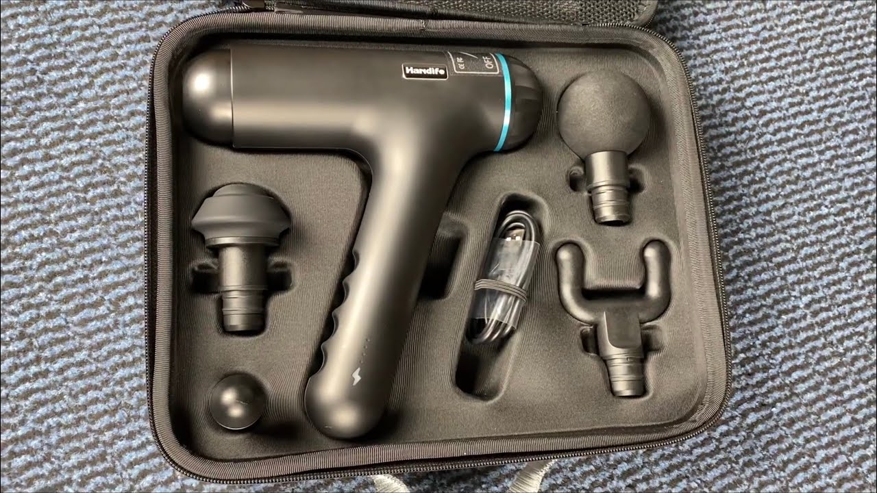 Massage Gun HANDIFE Deep Tissue Percussion Muscle Massager Handheld ...