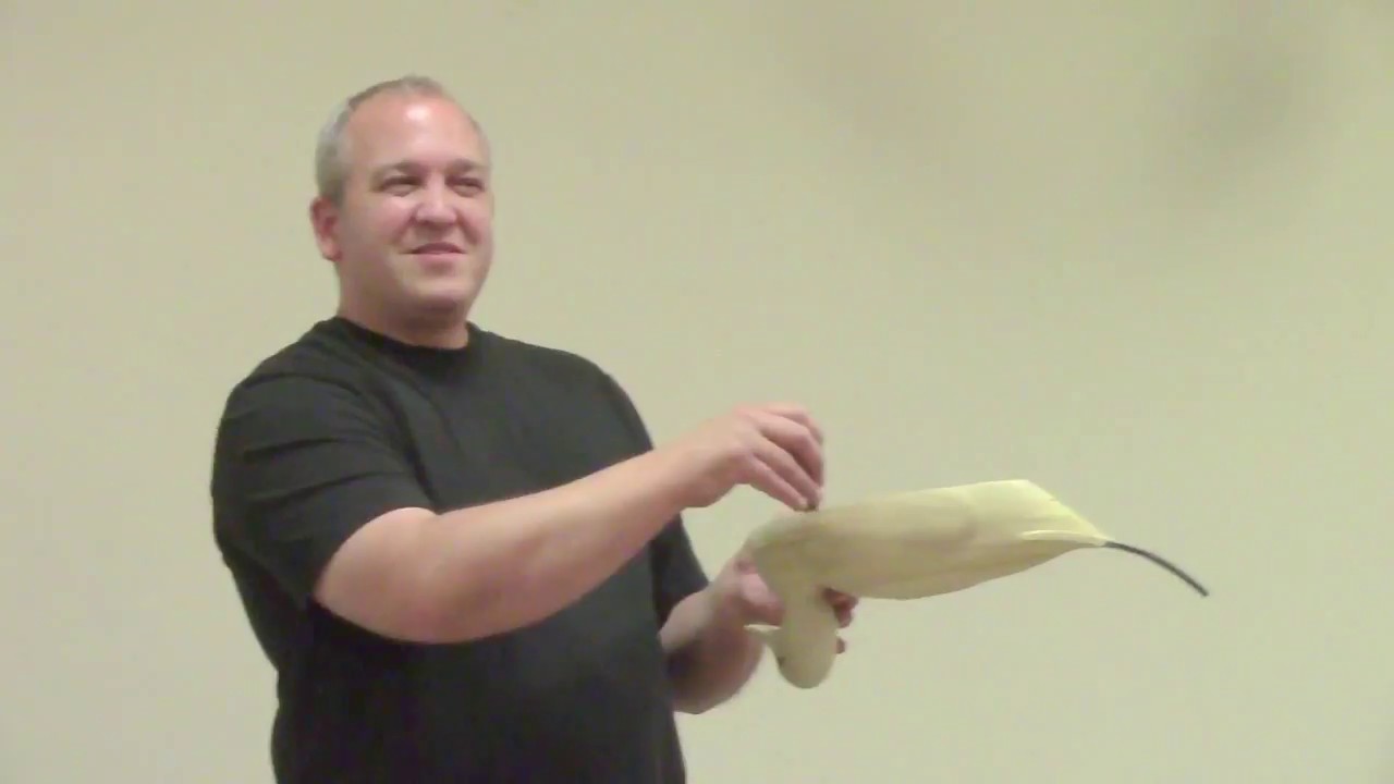 Tom Flemming shows his hollowing, floating and weighting techniques ...