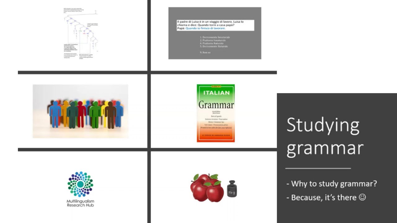 Presenting the Experimental Linguistics Lab – studying grammar - YouTube