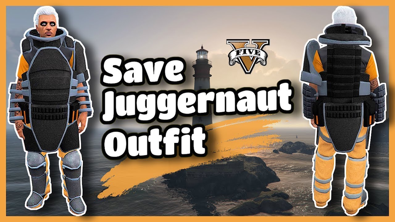 GTA ONLINE *NEW* HOW TO OBTAIN AND SAVE THE JUGGERNAUT OUTFIT! [1.40 ...