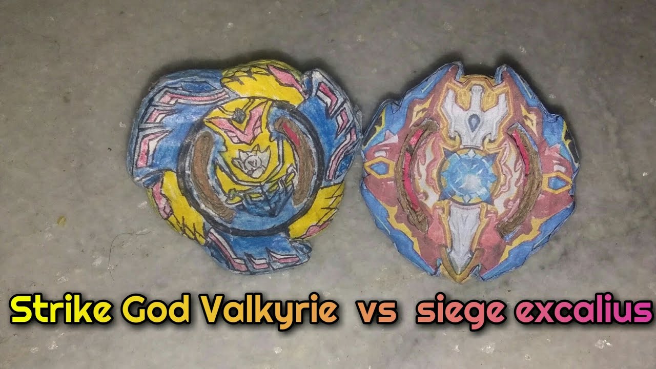 Strike God Valkyrie Vs Siege excalius {3d looks vs sword }😎who will win ...