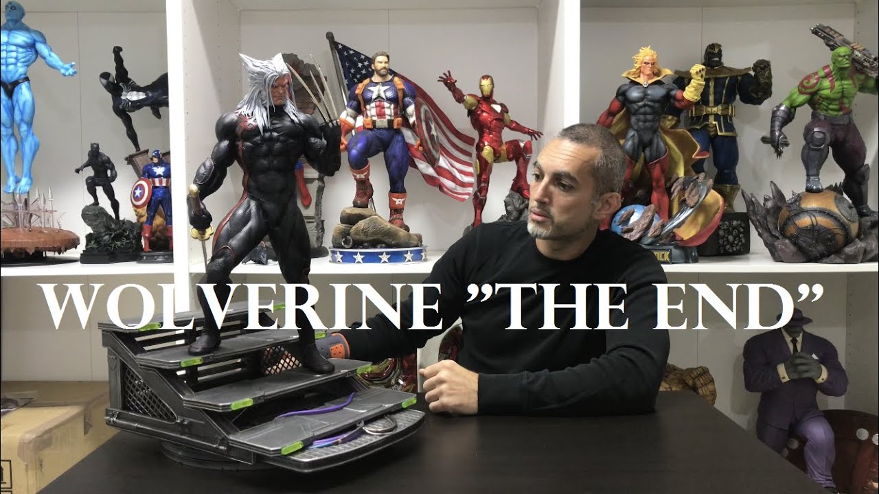 Statue Wolverine "The End" fan art 1/4 scale Master Custom - YouTube