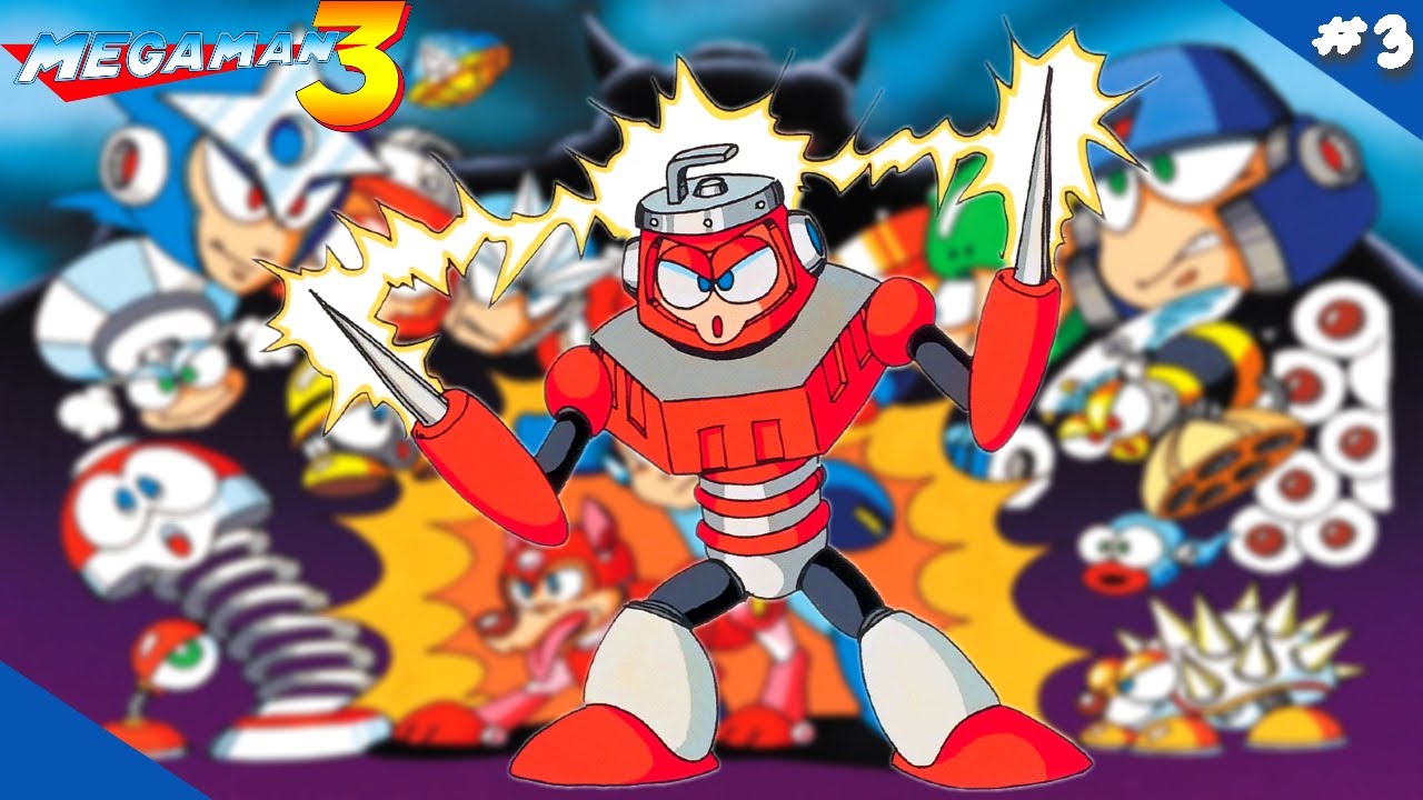 Mega Man 3 #3 Spark Man / Manux Gamer - YouTube