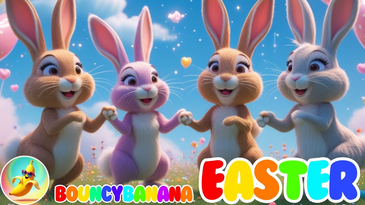 Happy easter bunny dance - YouTube
