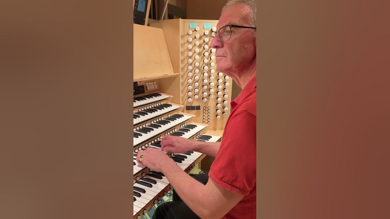 Gary Sieling Playing The Organ At Sydney Opera House Youtube