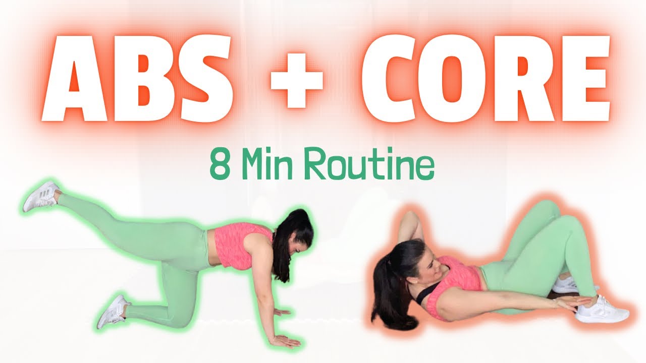 8 MIN ABS AND CORE WORKOUT ON FLOOR LEVEL | Target Your Deeper Abs | No ...