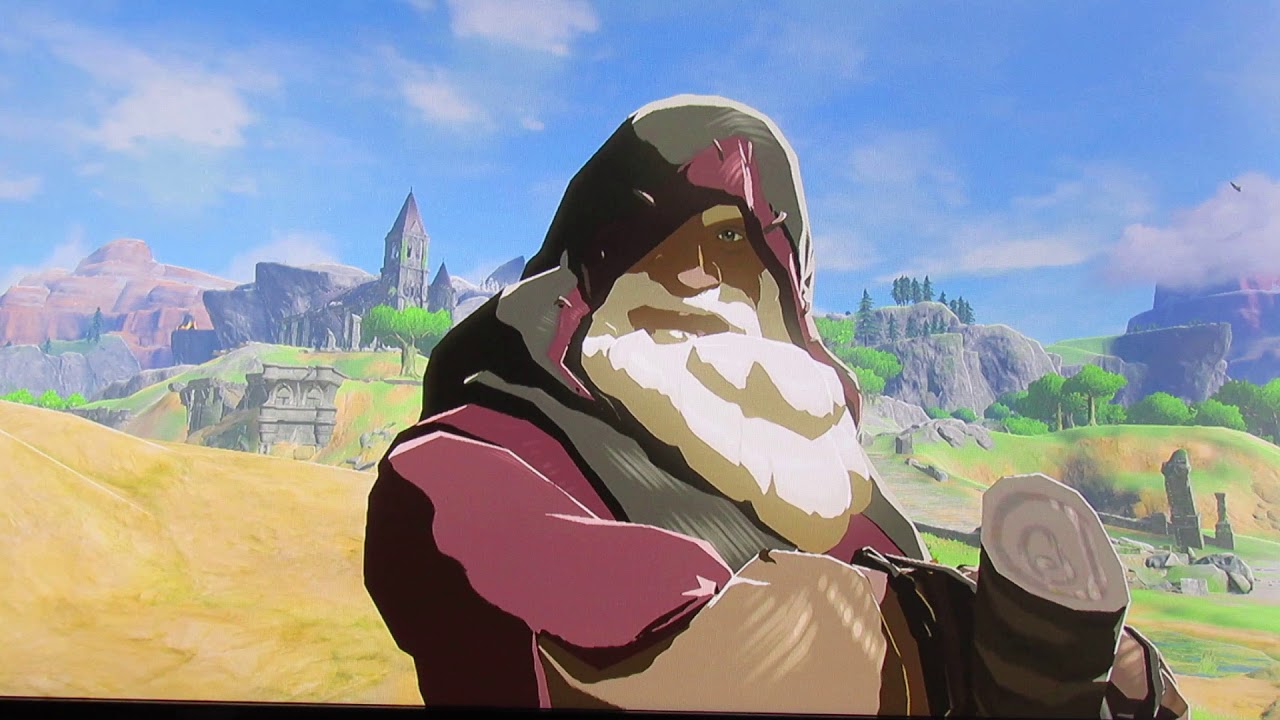 The legend of Zelda breath of the wild episode 2/lovely old chap of a ...