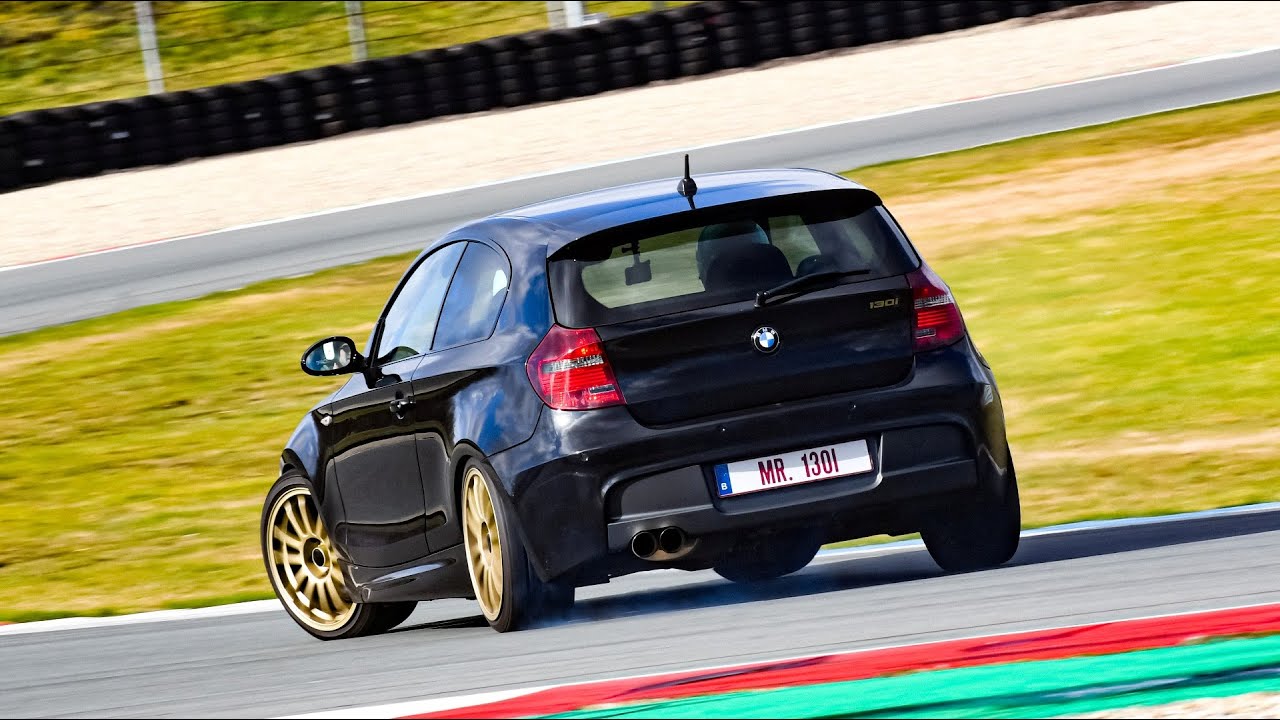 BMW 130i Drifting 4K | TT Assen | Laptorr Exhaust | Sideways - YouTube