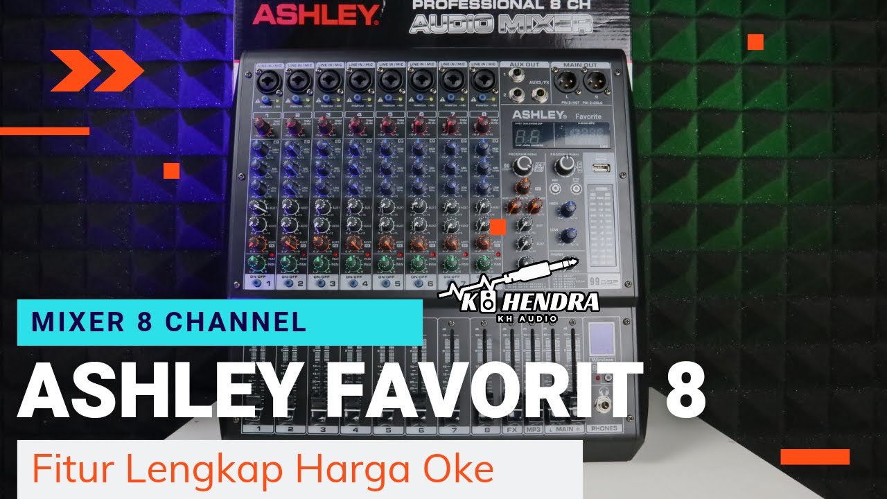 RIVIEW MIXER ASHLEY FAVORITE 8 | WAJIB COBA ! - YouTube
