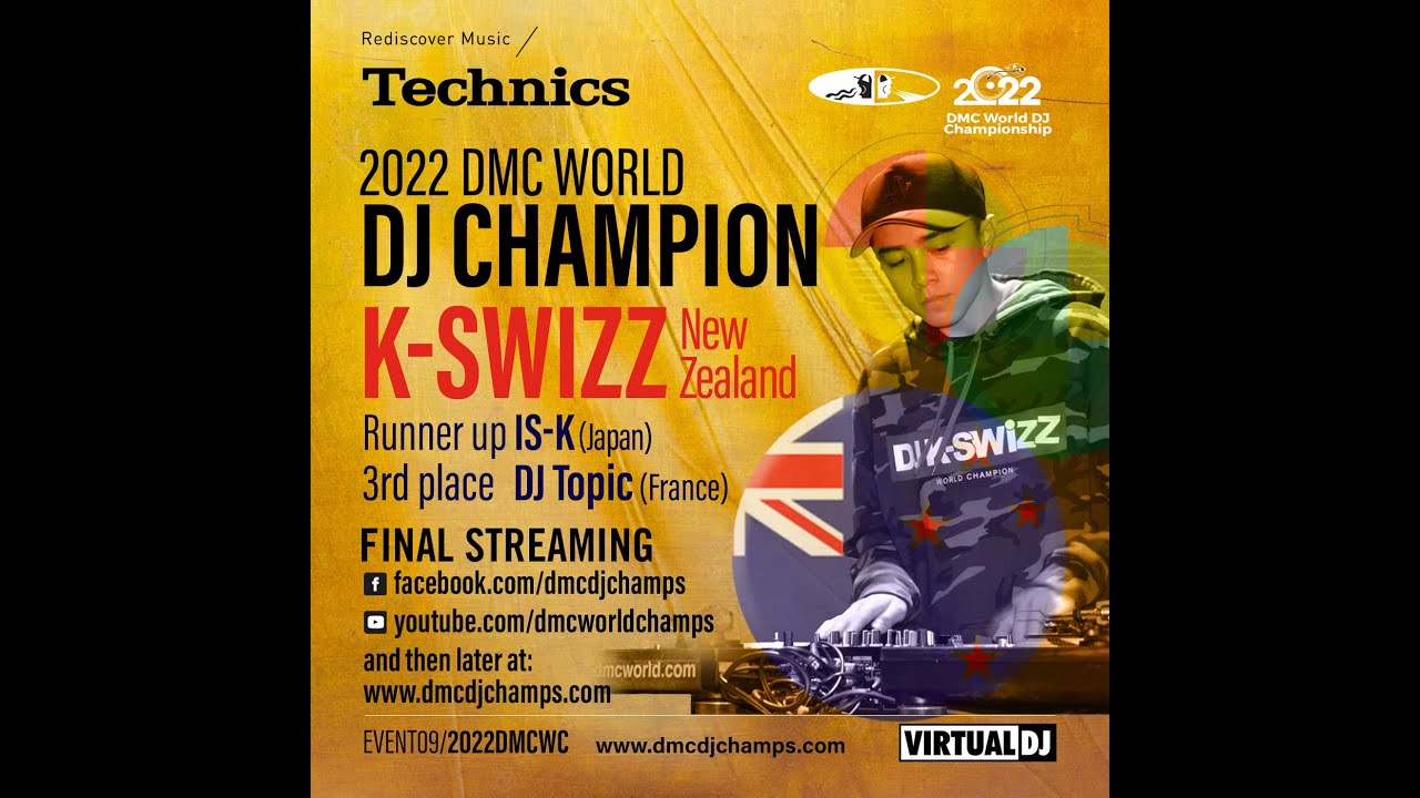 DJ K-SWIZZ : 2022 DMC WORLD CHAMPION 🥇🏆 - YouTube