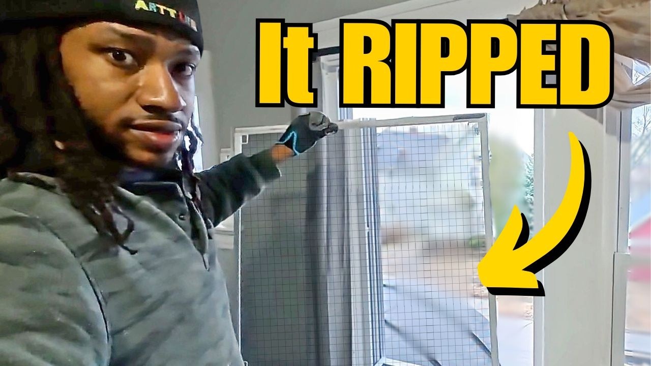 Fix RIPPED Window Screens in MINUTES! - YouTube