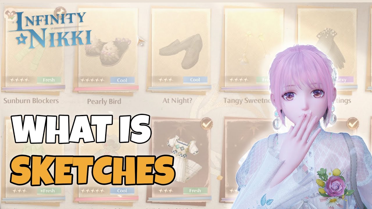 What is sketches? | Infinity Nikki - YouTube
