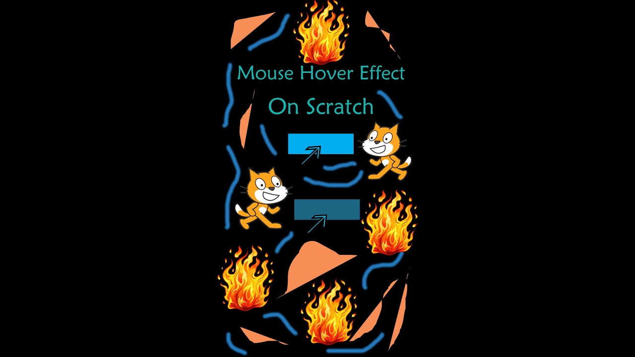 Easy way to make mouse hover effect on scratch. - YouTube