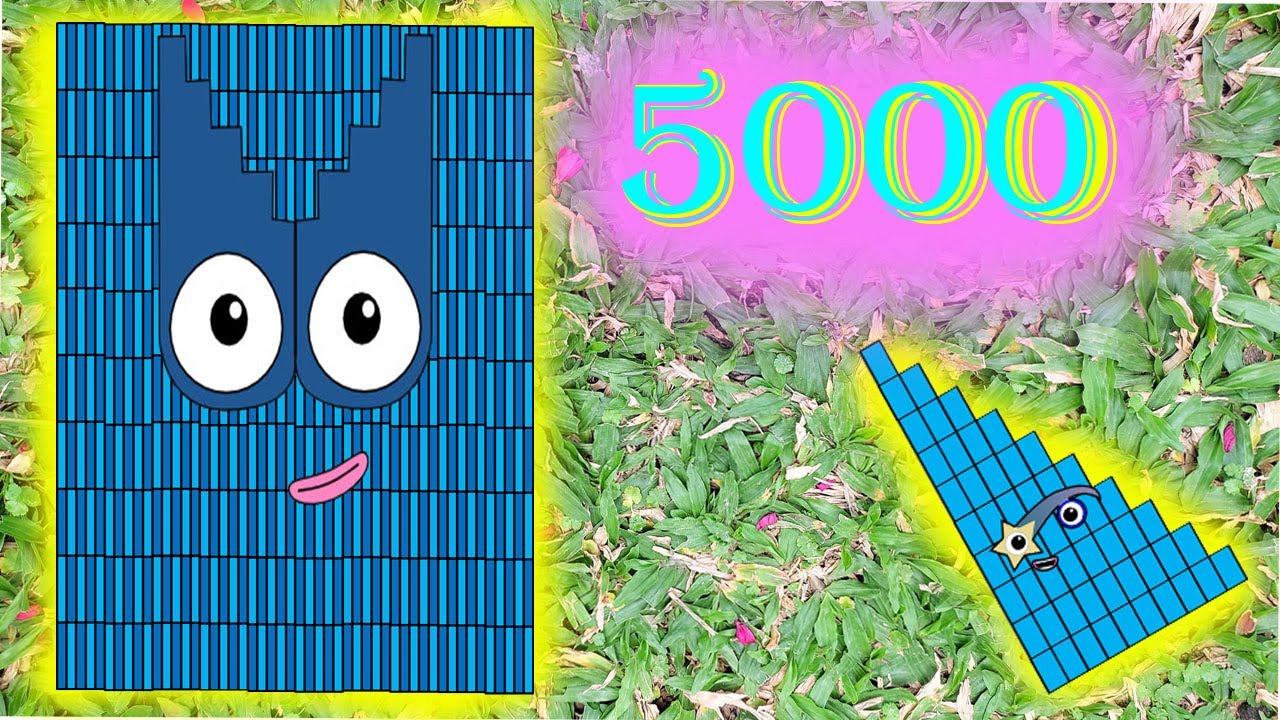 Looking For Numberblocks Puzzle Tetris Big Number 5000 ASMR ...