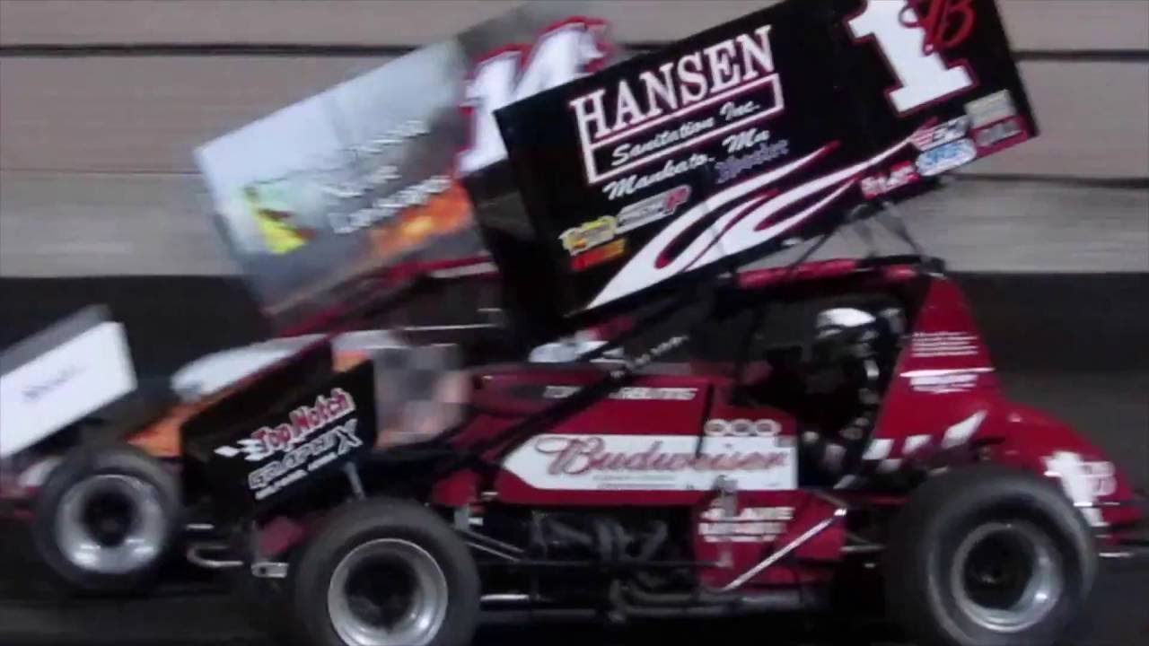 Sprint Car Roll Over | Tori Knutson - YouTube