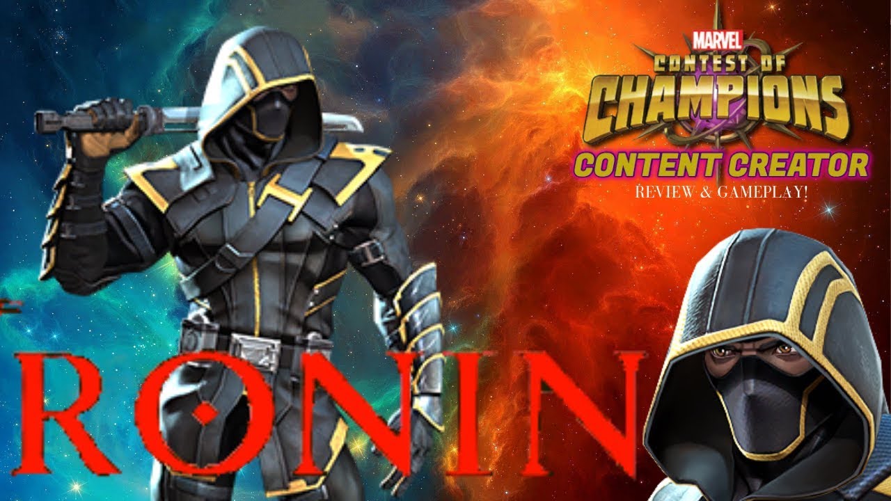 RONIN REVIEW AND GAMEPLAY! (MARVEL: Contest of Champions) - YouTube