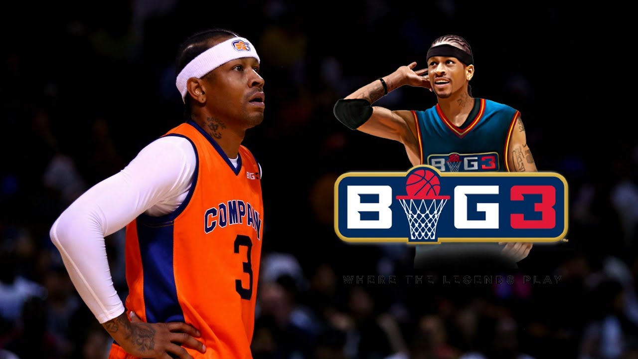 BIG 3 League Basketball Week 1 Highlights | Allen Iverson Debut ...
